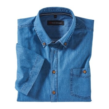 Overhemd in jeans-look | EUROtops.nl