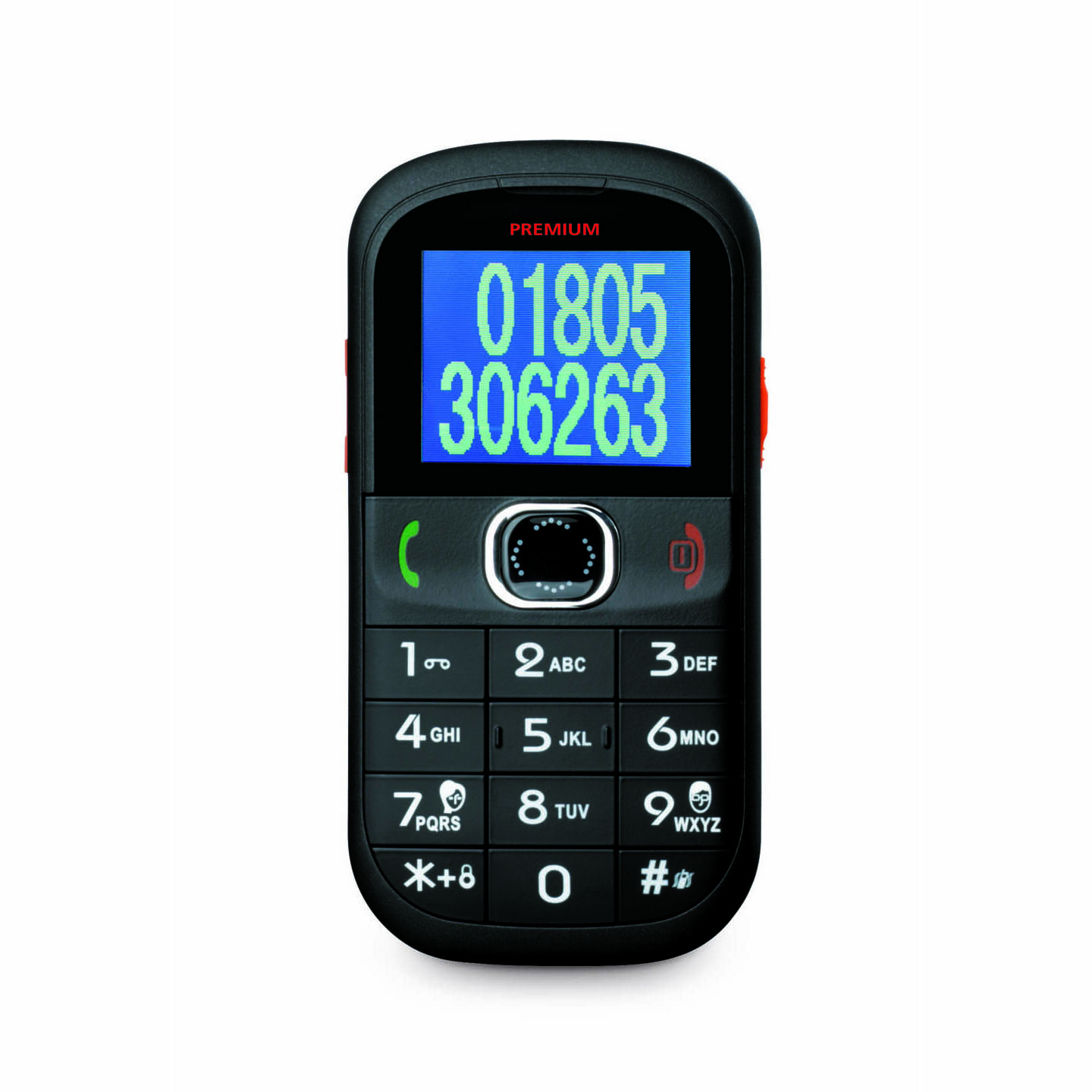 Grote toetsen mobiele telefoon met kleurenscherm | EUROtops.nl