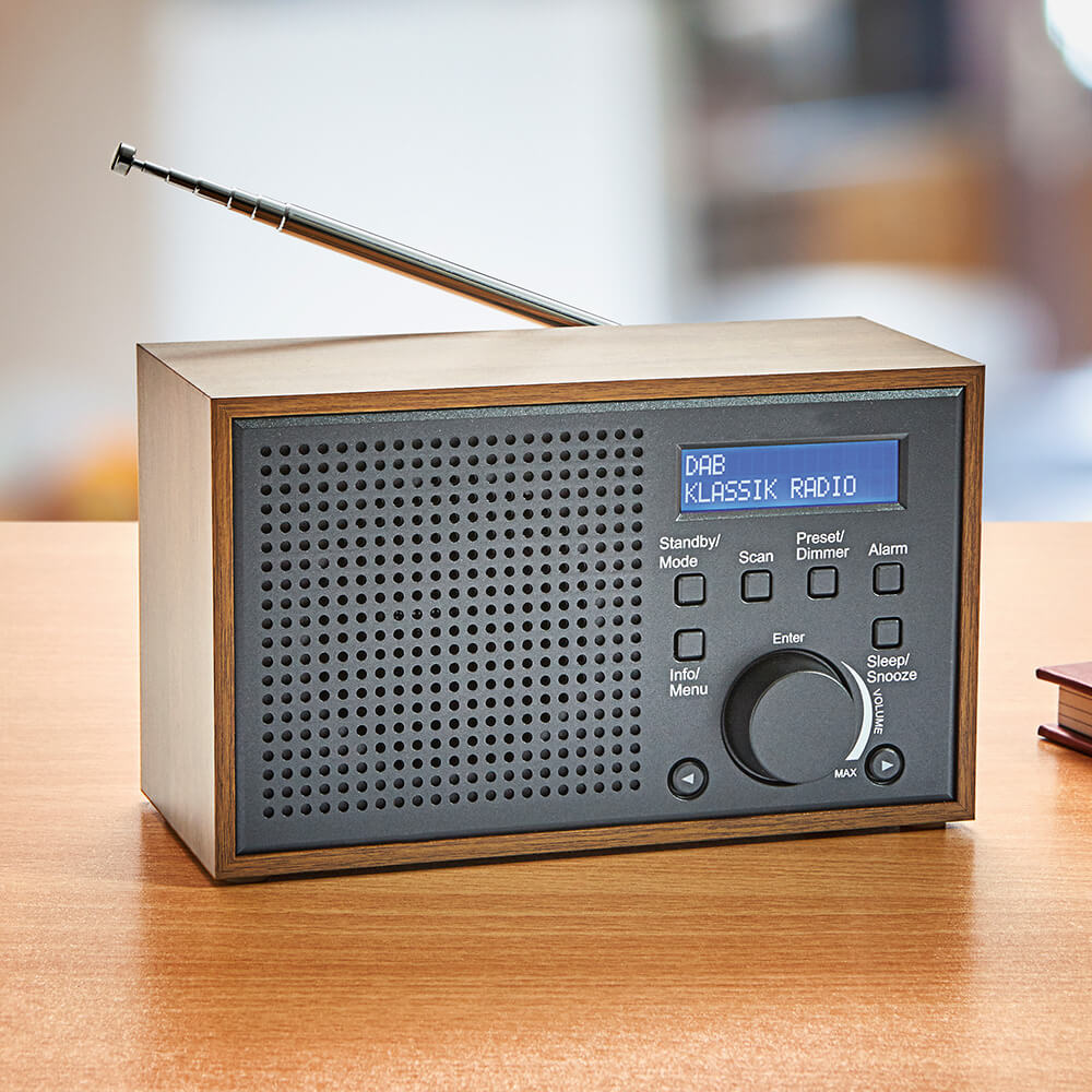 DAB+ retro-compactradio | EUROtops.nl