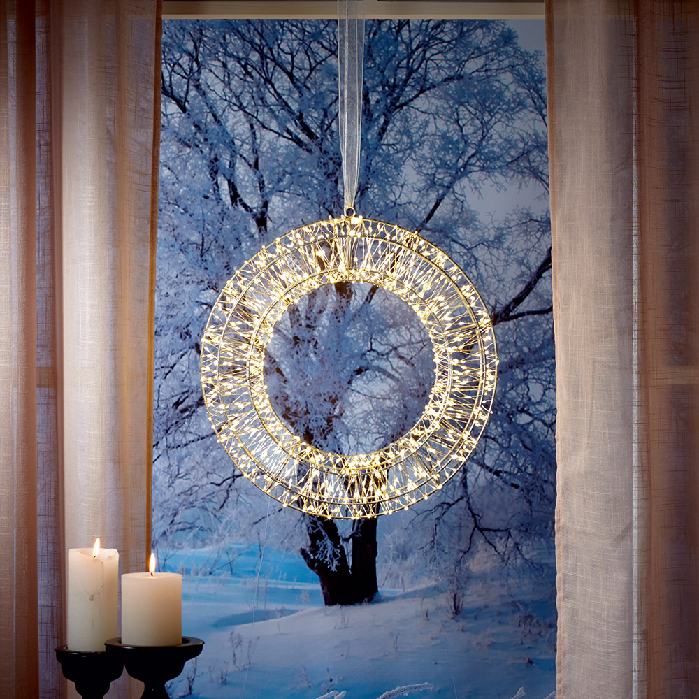 Krans met ledverlichting | EUROtops.nl