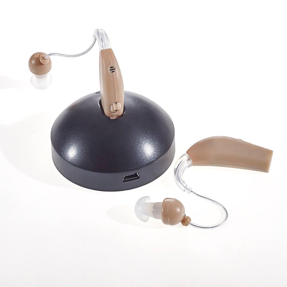 Oplaadbaar hoortoestel 2 stuks | EUROtops.nl