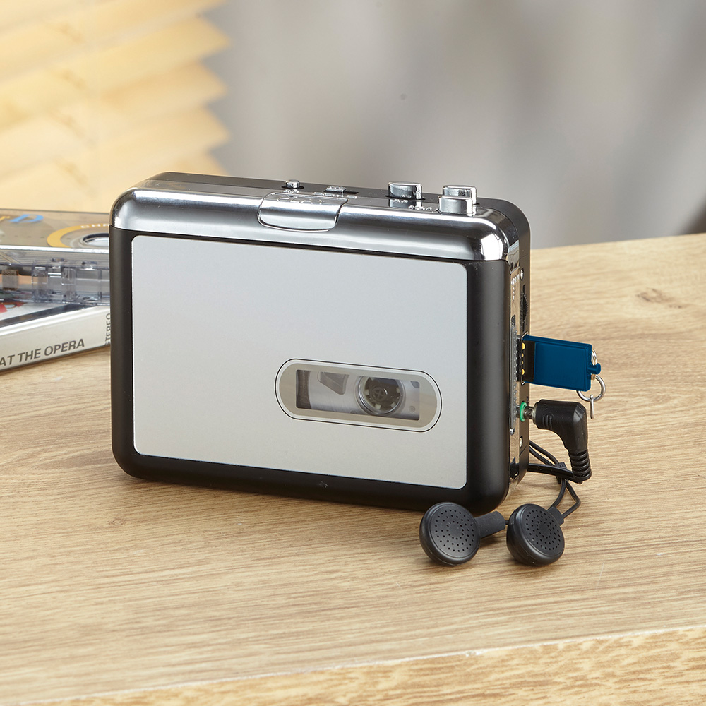 Cassette- en audio-digitizer | EUROtops.nl